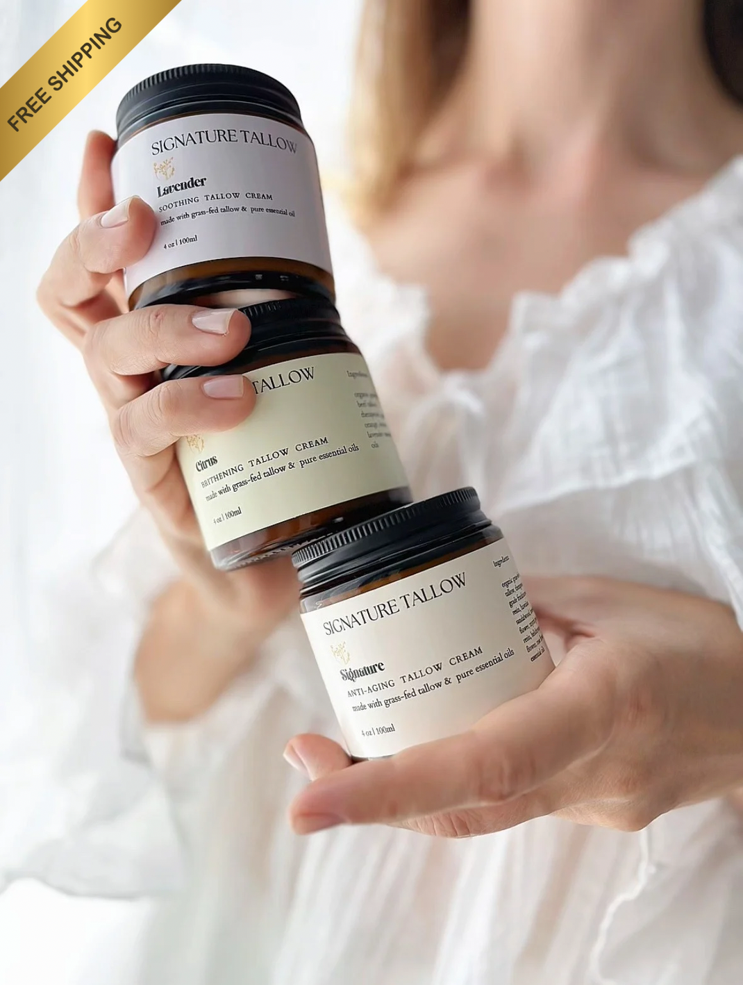 Signature Tallow | Australian Grass-Fed Beef Tallow Skincare